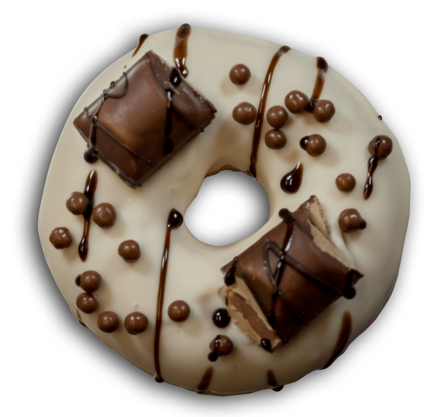 Donuts Kinder Bueno blanc