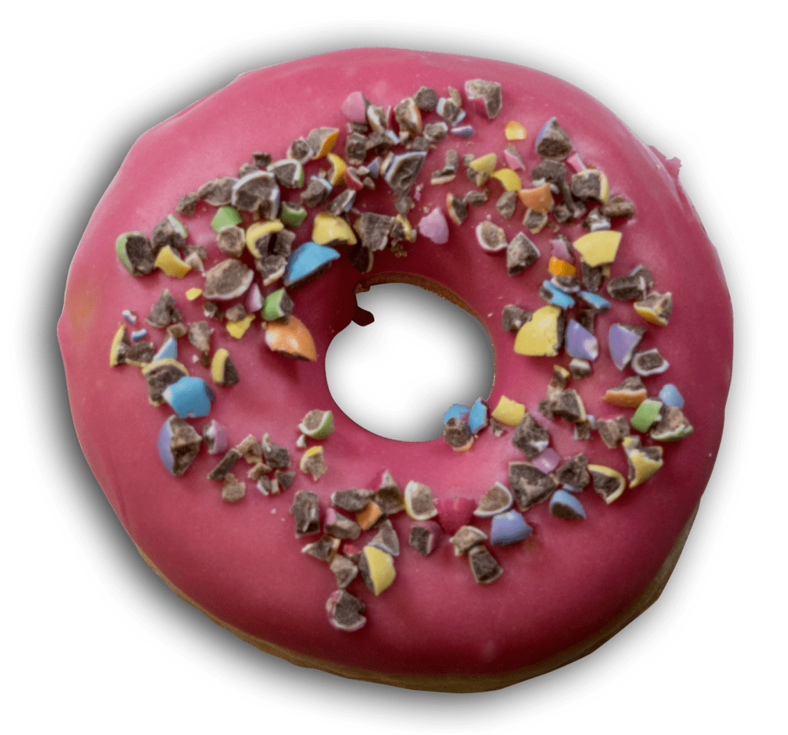 Donuts Smarties rose